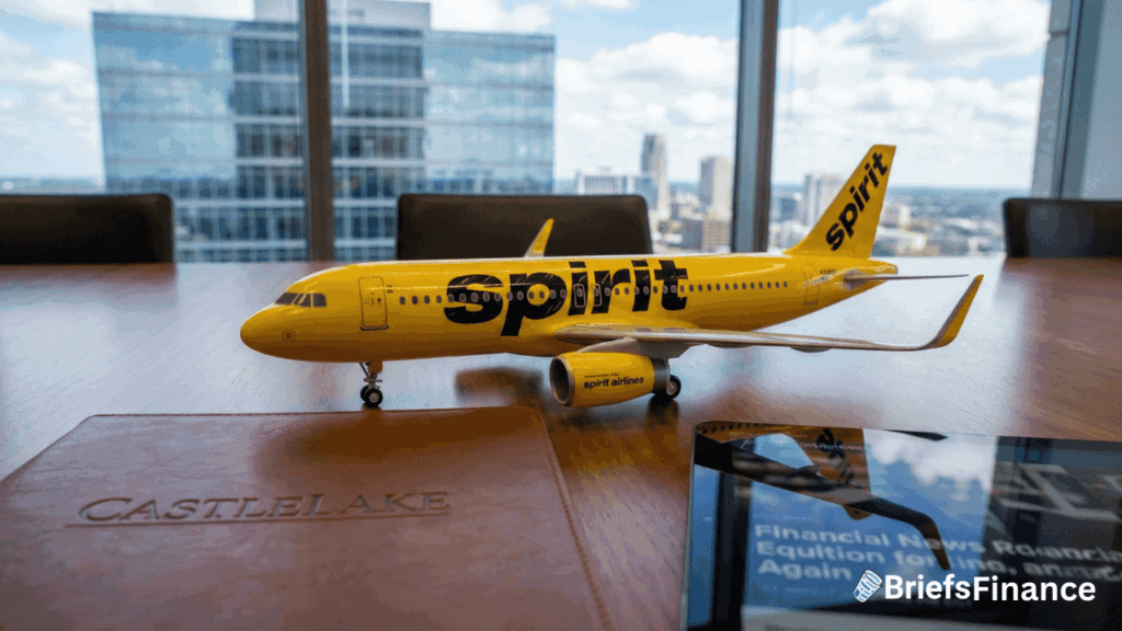 Spirit Airlines Negotiates Takeover Talks with Castlelake Amid ...