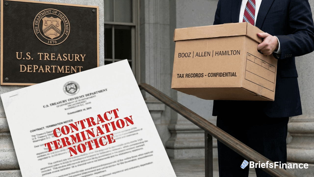 Treasury Department Cancels Booz Allen Contracts After Data Breach ...