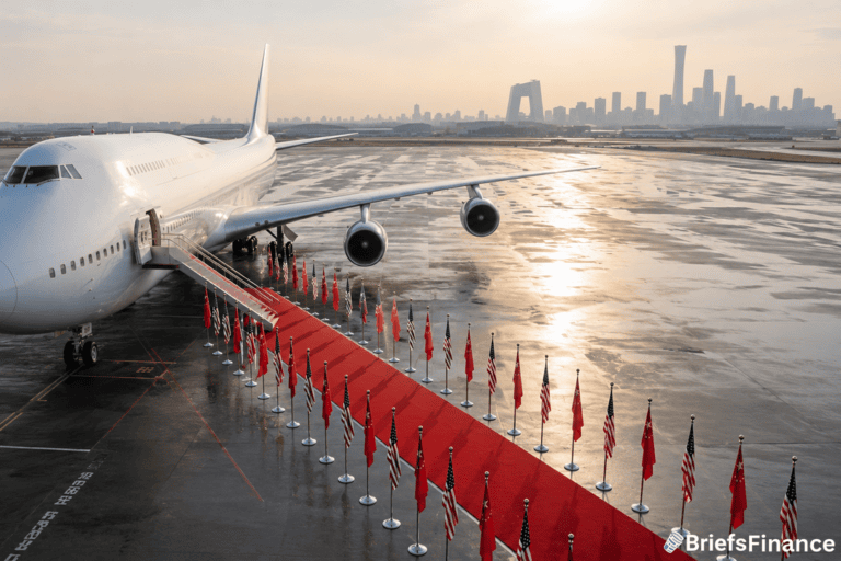 Trump Brings Boeing, Apple, Tesla CEOs To Beijing Summit